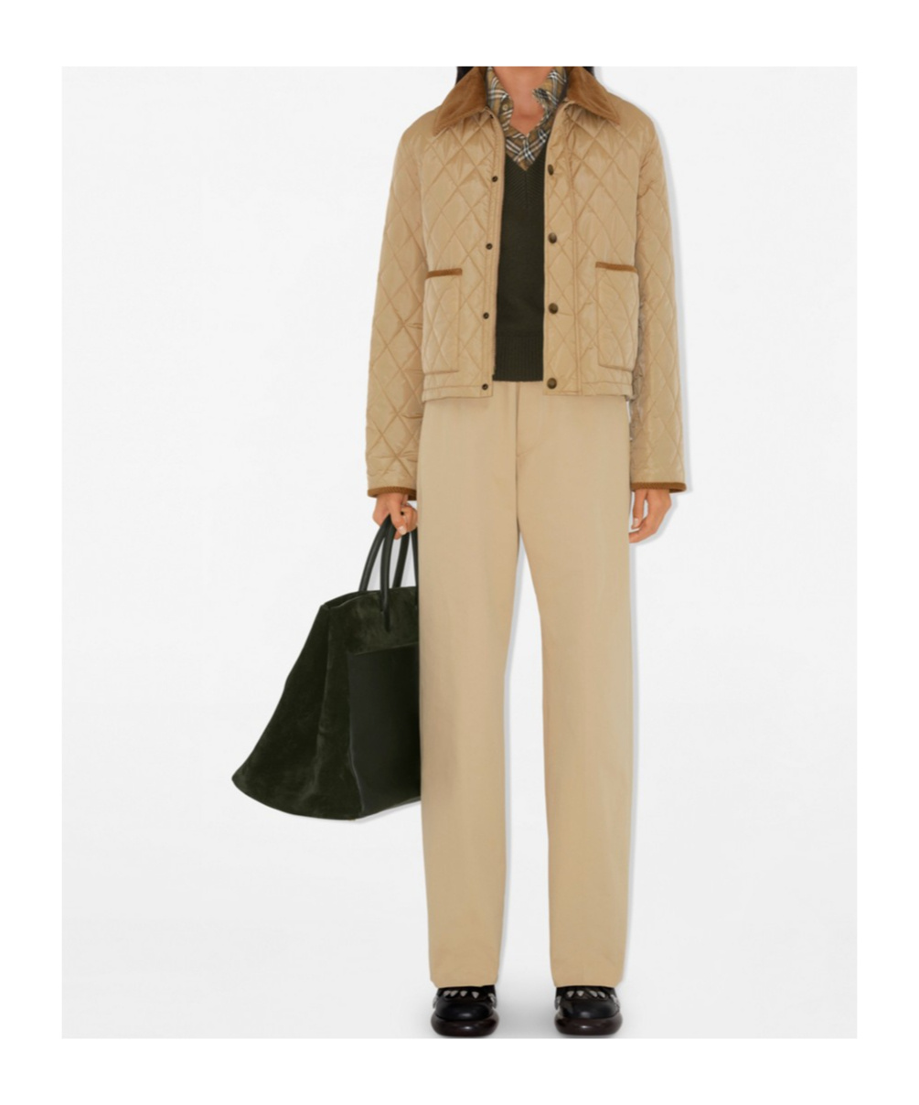 BURBERRY Burberry Cotton Tailored Trousers